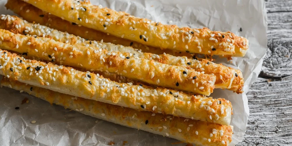 Receta Palitos de Parmesano y sésamo sencilla | Cocina rico