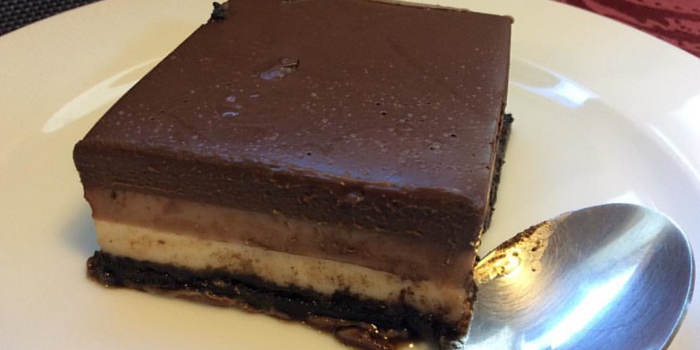 Receta Tarta tres chocolates sencilla | Cocina rico