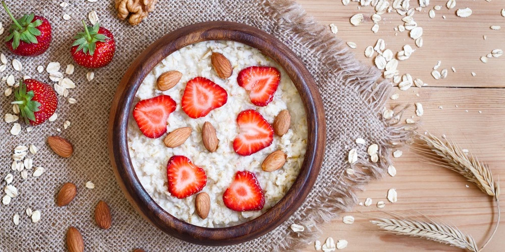 Receta Avena con fresas sencilla | Cocina rico