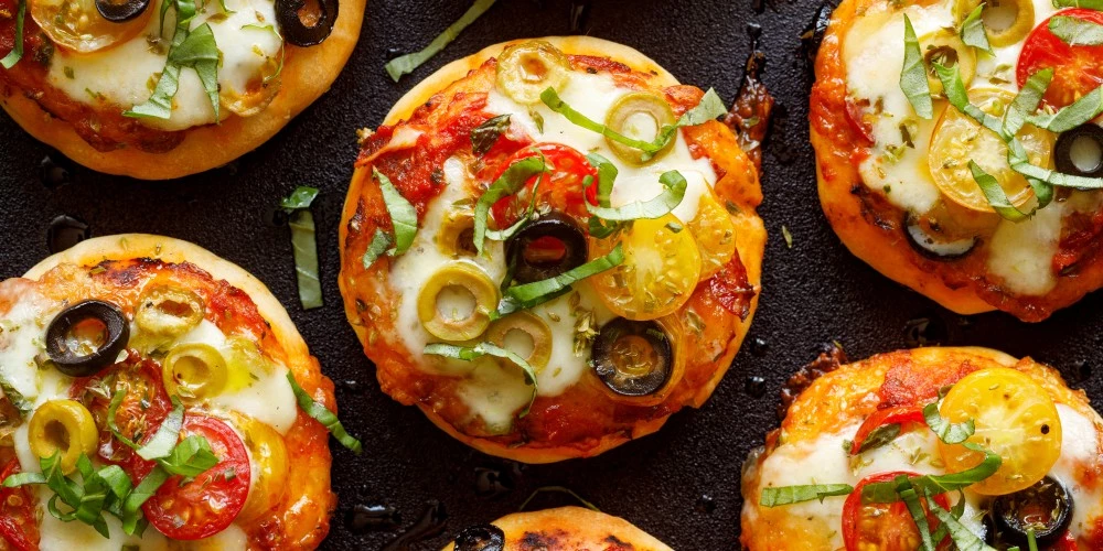 Receta Mini pizzas sencilla | Cocina rico