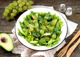 Receta Ensalada de uva sencilla | Cocina rico