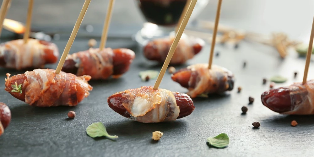 Receta Dátiles con bacon sencilla | Cocina rico